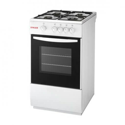 Singer Freestanding Gas Oven With 4 Gas Burners 47L GCB8401F – Dinapala ...