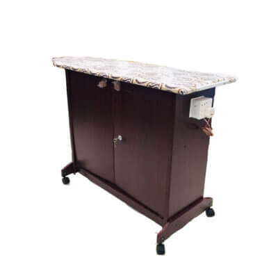 MELAMAINE IRON TABLE WITH CUPBOARD – Dinapala Group of Companies Sri Lanka