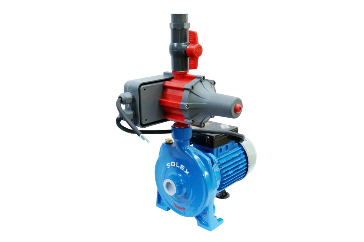 Solex Single Phase Water Pump With Pressure Regulator 1HP – SXPC 130/1 ...