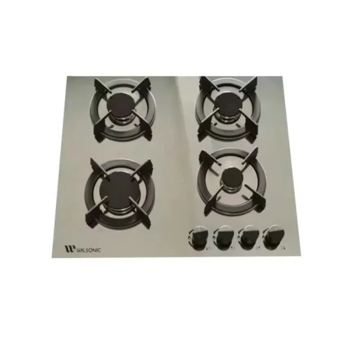 Wilsonic 4 Burner Cooker Mirror Glass Gas top HOB-8004MR – Dinapala ...