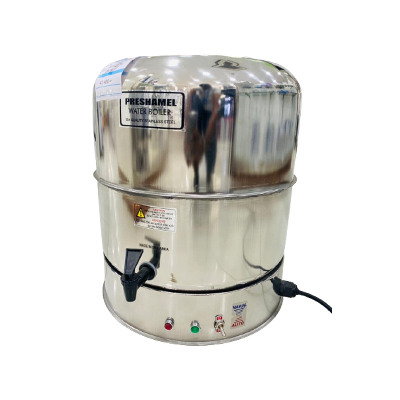 Preshamel Fully Auto Boiler 45L – Dinapala Group of Companies Sri Lanka