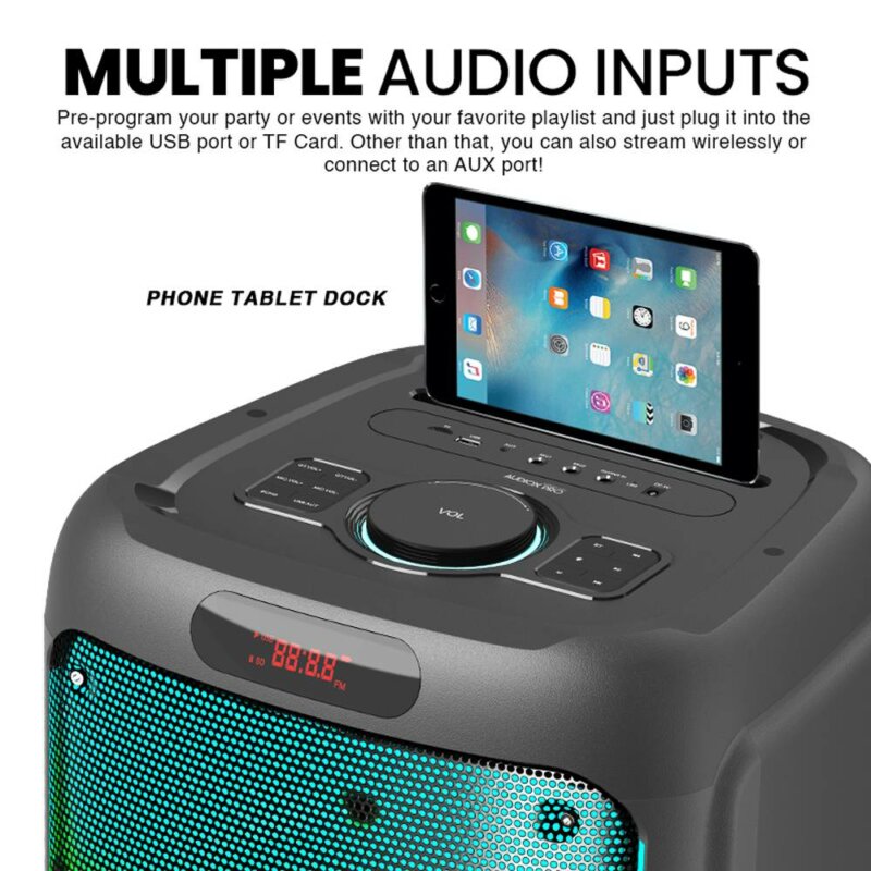 SONICGEAR Bluetooth Portable Speaker With 2 Wireless Mic AUDIOX-PRO-1200HD – Dinapala Group of ...